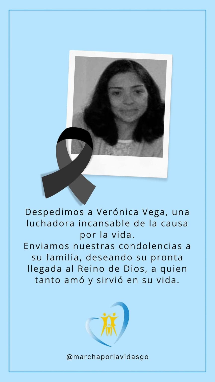 Pesar por la muerte de Verónica Vega, militante católica contra de la ...